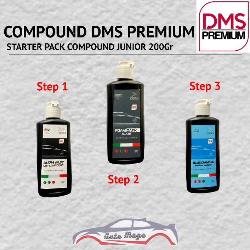 Jual COMPOUND DMS PREMIUM STARTER PACK JUNIOR 200GRAM | Shopee Indonesia