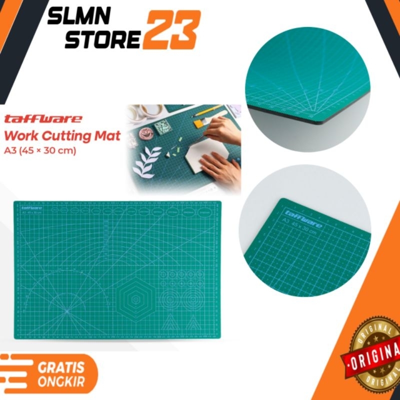 Jual Alas Potong Work Cutting Mat Pad A3 45 x 30cm - Green | Shopee Indonesia
