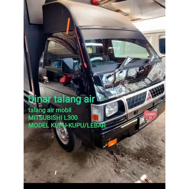 Jual talang pintu mobil MITSUBISHI L300 MODEL KUPU-KUPU/lebar 2 pintu ...
