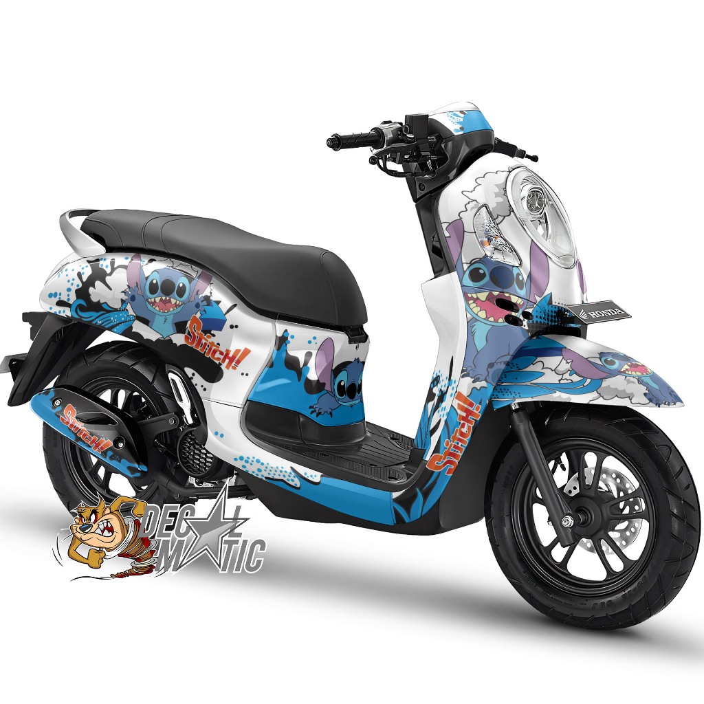 Jual Decal Stiker Full Body + Dashboard Scoopy FI Sporty / Fi New ...