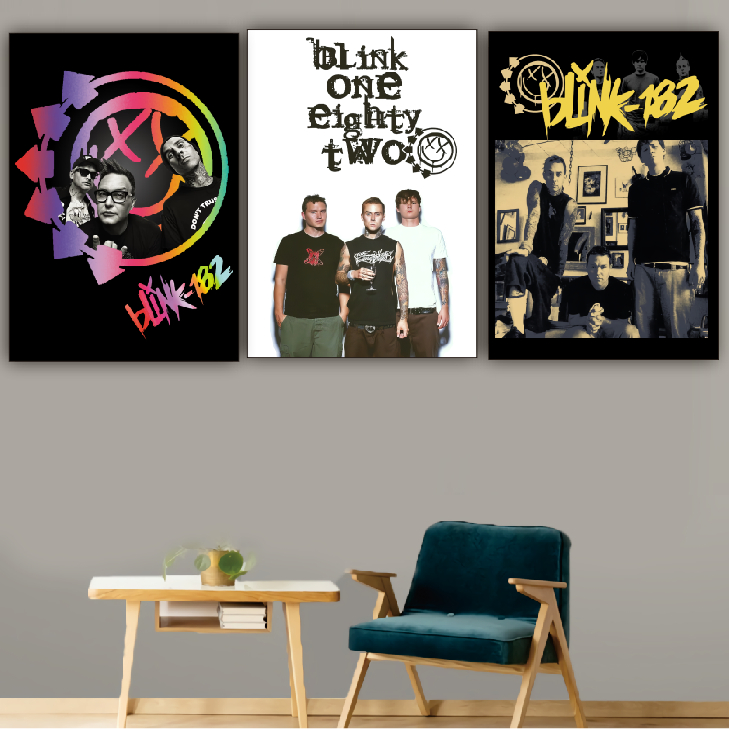 Jual KRMK Poster Kayu Band BLINK 182 RABBIT | Shopee Indonesia