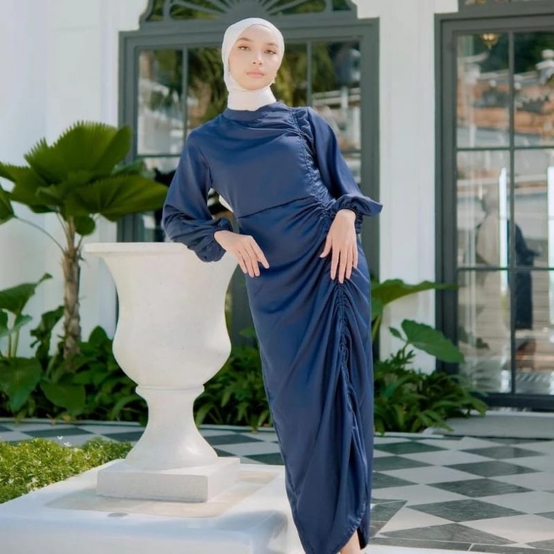 Jual Gamis Pesta Mewah Elegan Gamis Dewasa Dress Remaja Kekinian ...