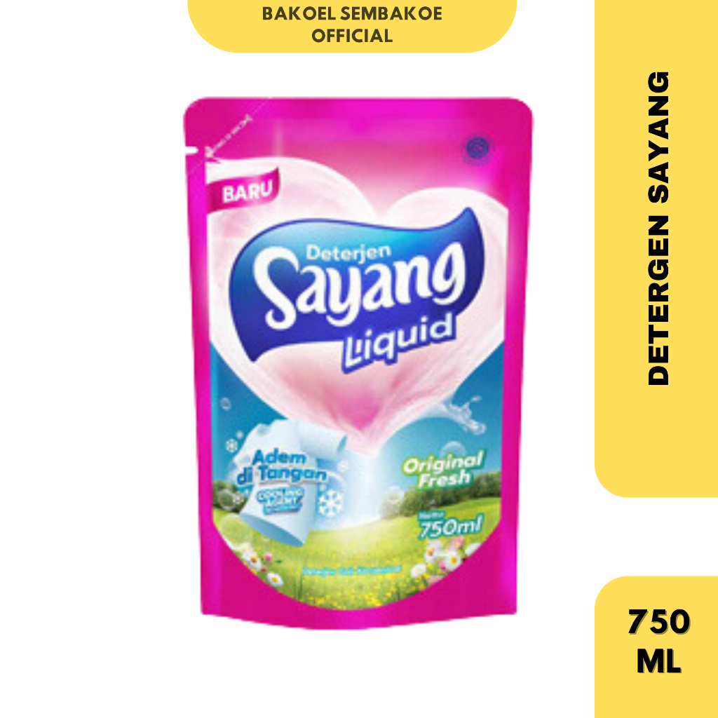 Jual DETERGEN SAYANG LIQUID KONSENTRAT 750ML | Shopee Indonesia