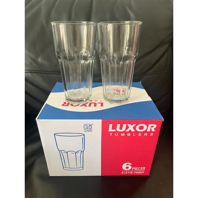 Jual Gelas Luxor set/Gelas Kaca Kedaung 916T isi 6/Gelas Es Teh/Gelas ...