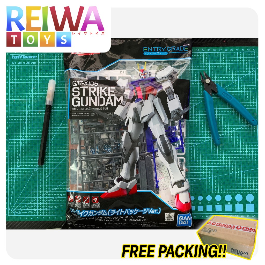 Jual Entry Grade Strike Gundam Live Package Ver. | Shopee Indonesia