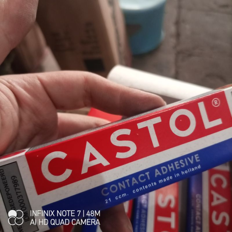 Jual lem tempel castol 21ccm warna kuning | Shopee Indonesia