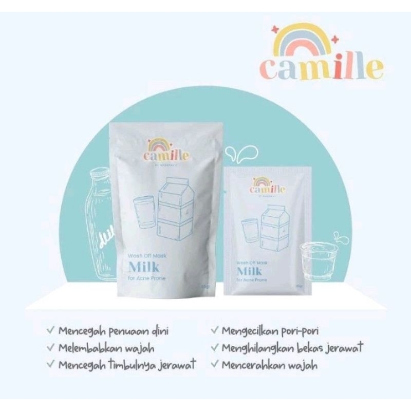 Jual camille beauty masker wajah 65g | Shopee Indonesia