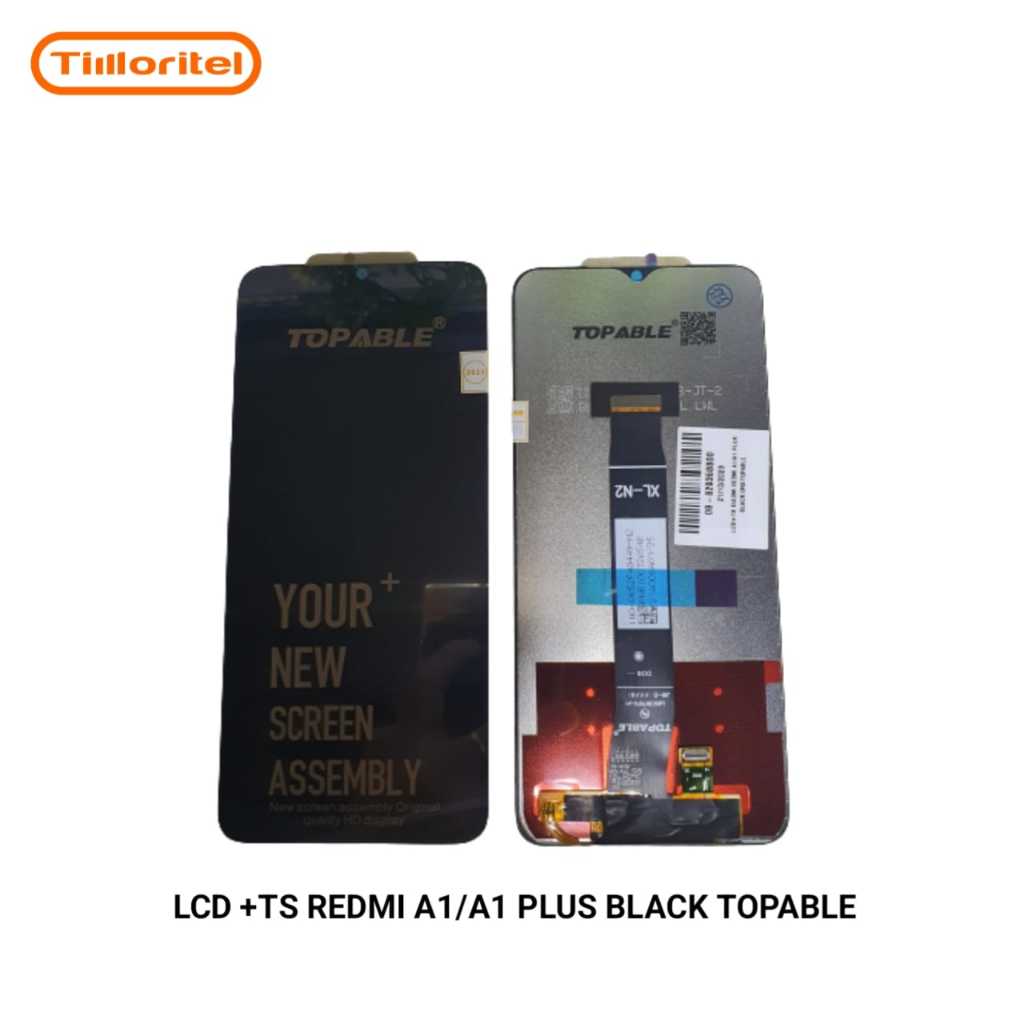 Jual LCD+TS Kompatible Untuk REDMI A1/A1 PLUS/A2/A2+(PLUS)/POCO C50 BLACK TOPABLE | Shopee Indonesia