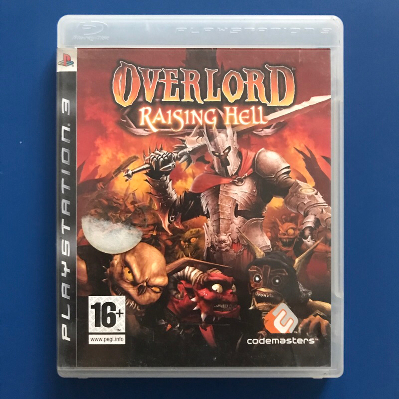 Jual Overlord Raising Hell PS3 kaset bd game ps 3 over lord | Shopee ...