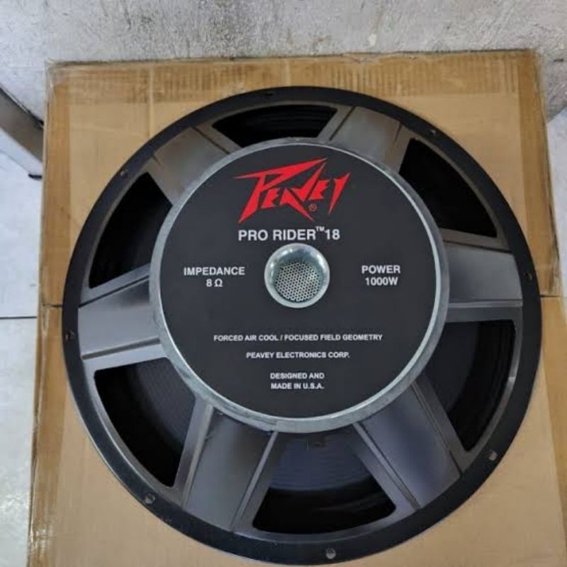 Jual SPEAKER SUBWOOFER PEAVEY PRORIDER 18 INCH 1000 WATT VC 4 INCH ...