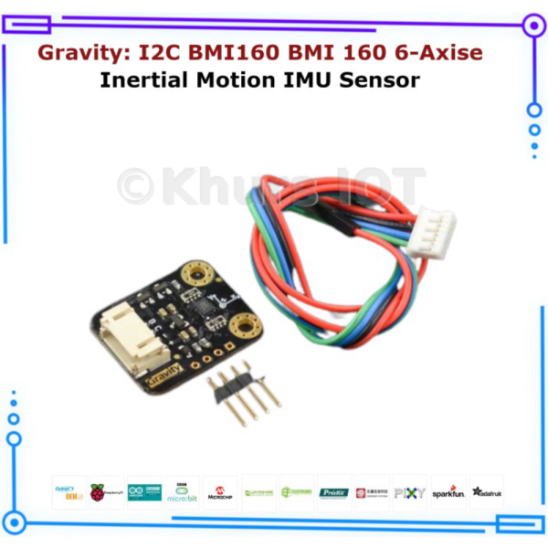 Jual Gravity: I2C BMI160 BMI 160 6-Axis Inertial Motion IMU Sensor ...