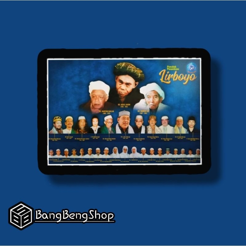 Jual Poster Masyayikh Lirboyo & Dzuriyah | Shopee Indonesia
