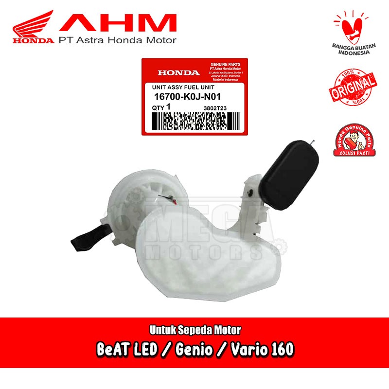 Jual Fuel Pump Assy Pompa Bensin Honda Genio Beat Deluxe LED Vario 160 ...