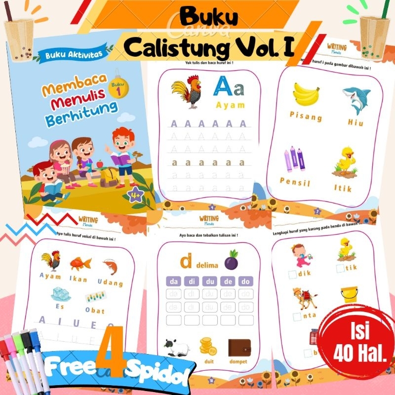 Jual WORKSHEET BUKU ANAK UMUR 2-5 TAHUN aktivitas pertamaku Buku ...