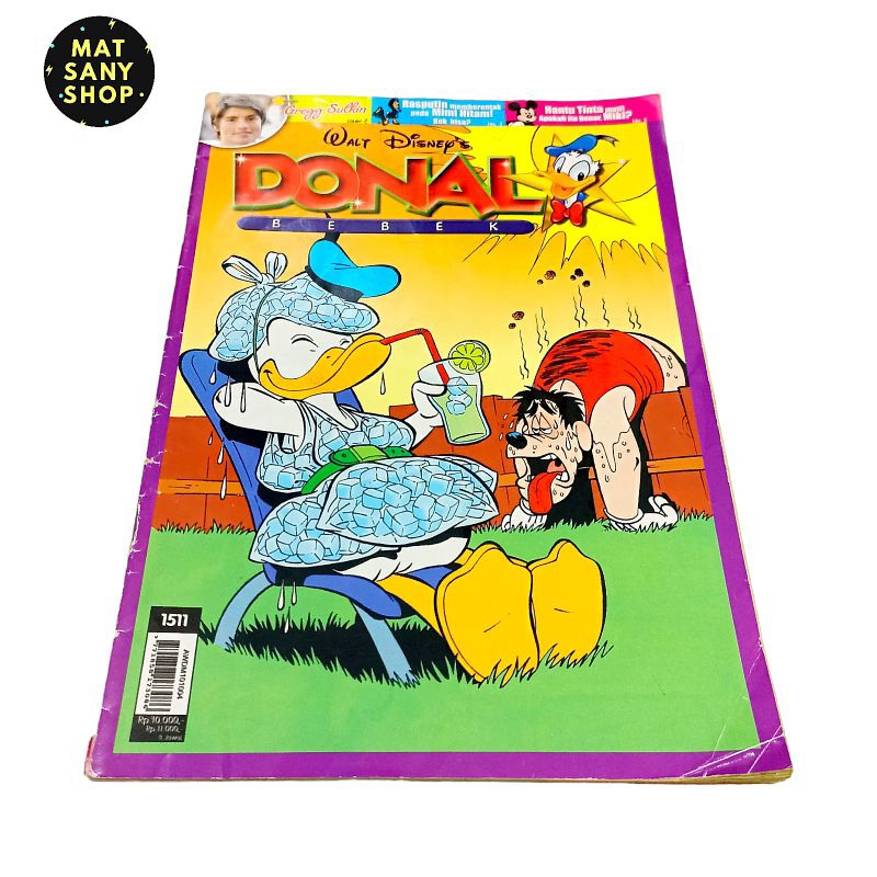 Jual Buku Komik Donald Duck Donal Bebek Walt Disney's Edisi 1511 | Shopee Indonesia