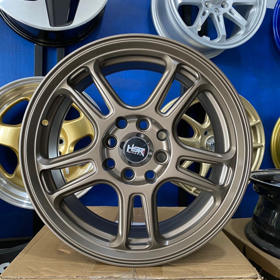 Jual Velg Mobil HSR R15 Bronze Cocok Untuk Avanza Jazz Yaris Wuling Xenia Brio Kijang | Shopee ...