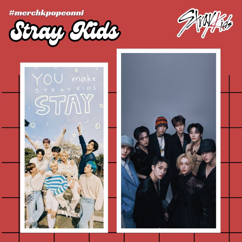 Jual POSTER STRAY KIDS / PAJANGAN DINDING STRAY KIDS / MERCHANDISE ...