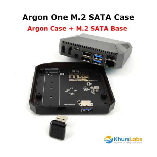 Jual Argon ONE M2 Case for Expansion Board SSD M.2 Raspberry Pi 4 - M.2 ...