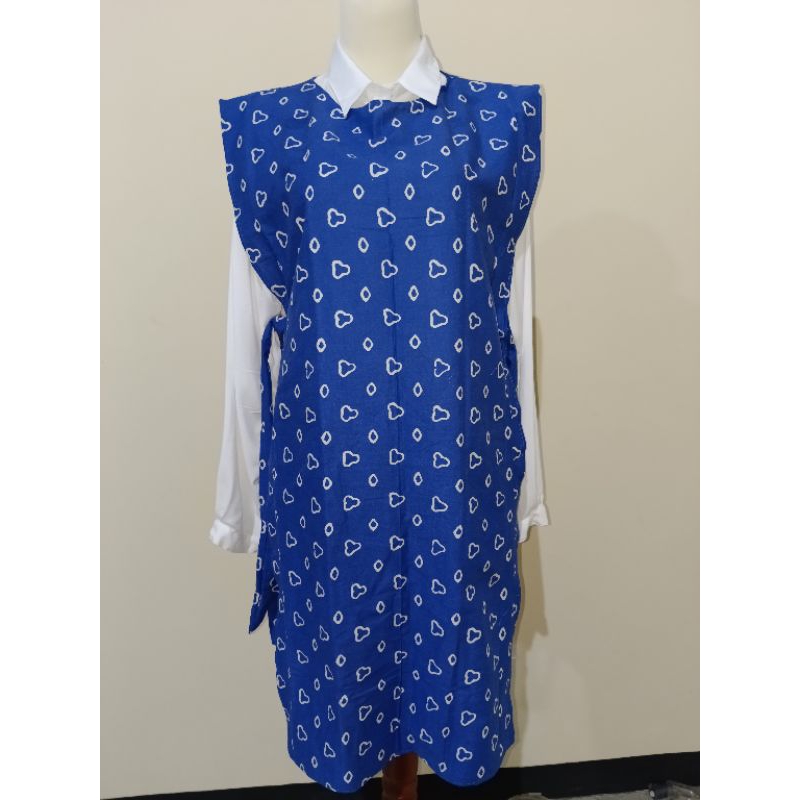 Jual READY long vest outer batik // vest batik panjang // vest motif ...