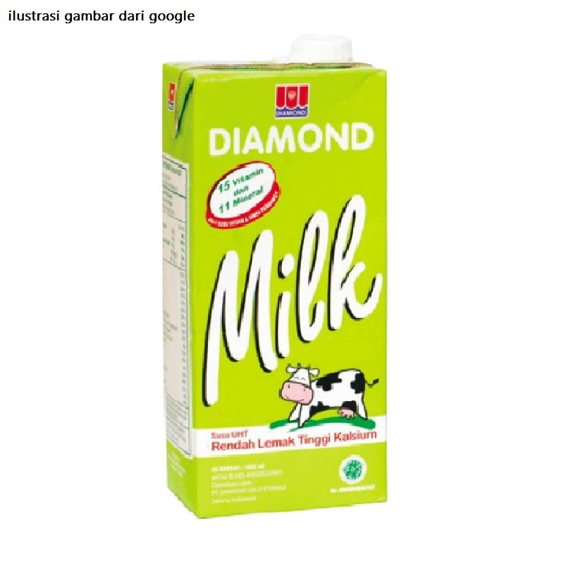 Jual SUSU UHT/DIAMOND MILK UHT LO-FAT HI CALCIUM | Shopee Indonesia