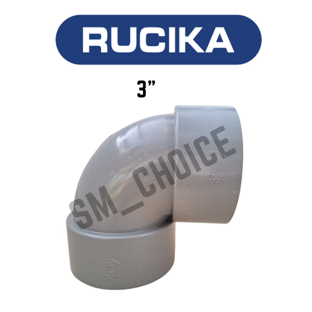 Jual PIPA RUCIKA KENI 3" RUCIKA ELBOW 3" D RUCIKA KNEE 3" RUCIKA D | Shopee Indonesia