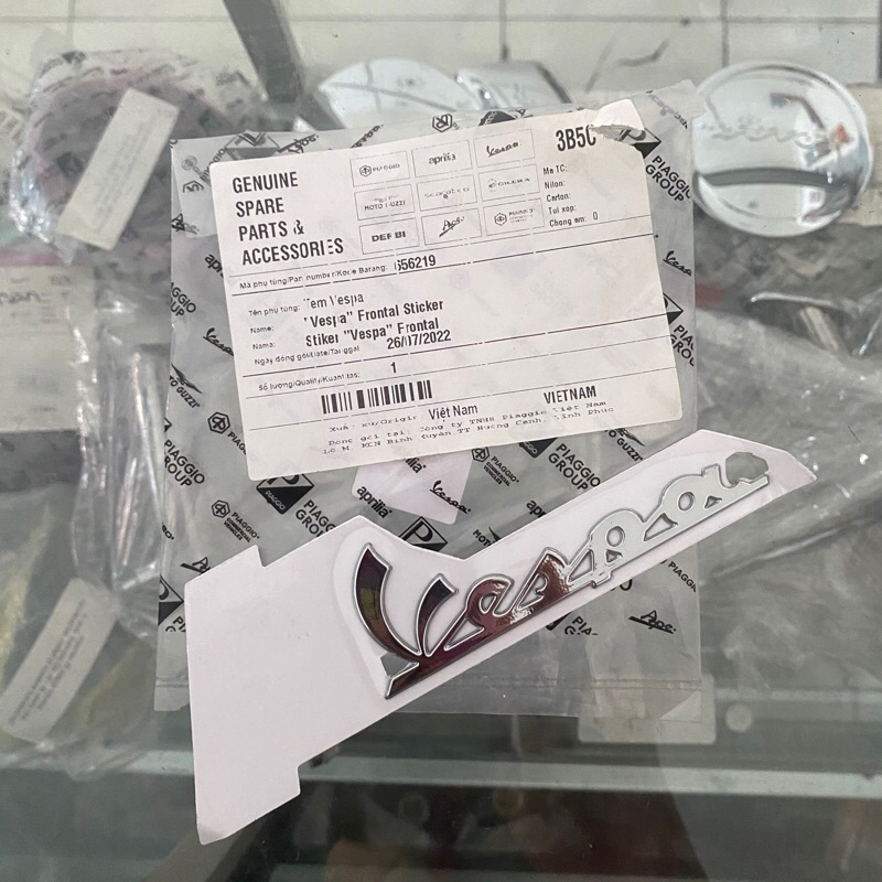 Jual STICKER ORIGINAL BODY DEPAN VESPA SPRINT PRIMAVERA GTS S LX LXV ...