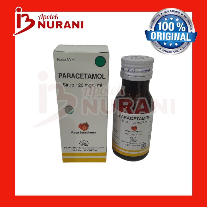 Jual PARACETAMOL ( GENERIK ) SIRUP DEMAM DAN NYERI ANAK | Shopee Indonesia