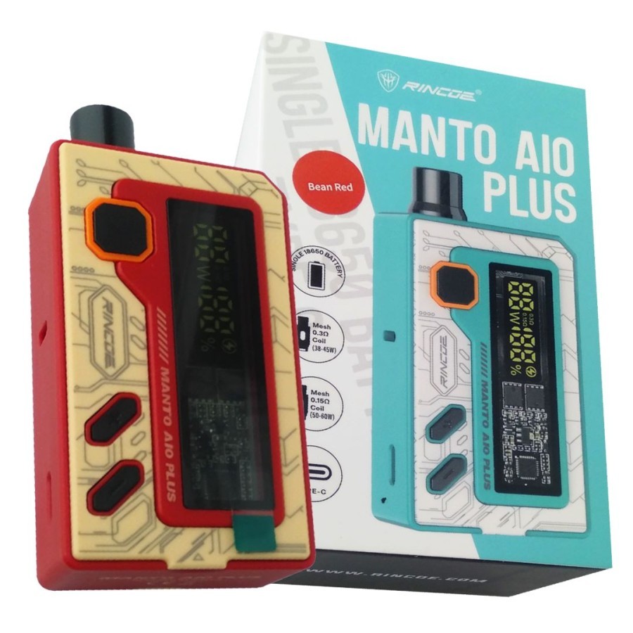 Jual Authentic Manto Aio Plus Kit by Rincoe | Shopee Indonesia