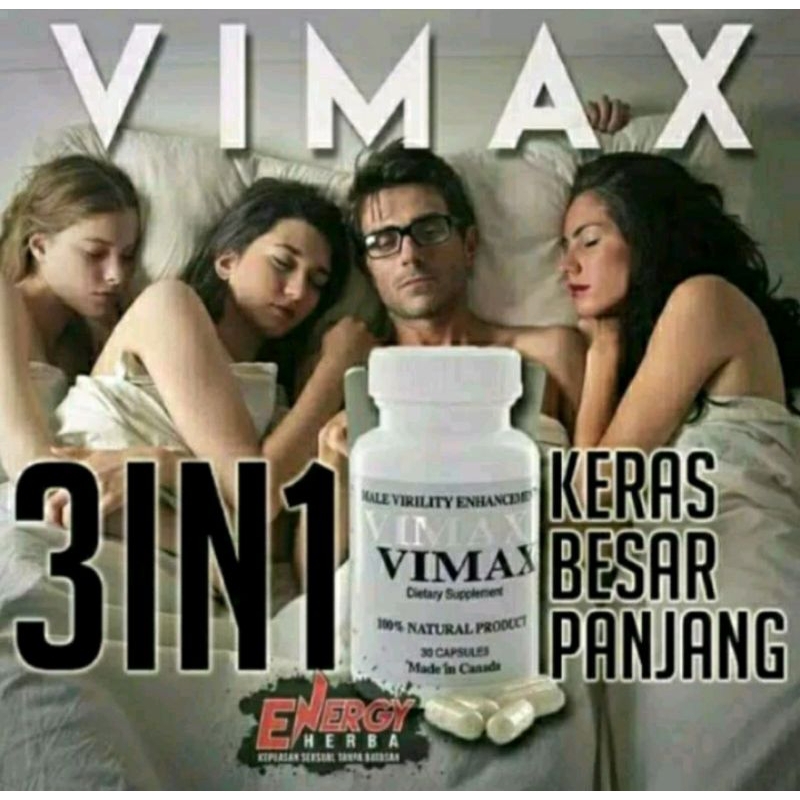 Jual VMAX CAPSUL 100% ORIGINAL VIMAX ASLI BPOM IZON 3D CANADA OBAT ...