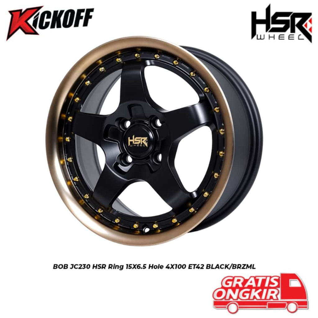 Jual Velg Mobil Ring 15 HSR BOB Buat Jazz Yaris Vios City Freed Brio Datsun Go | Shopee Indonesia