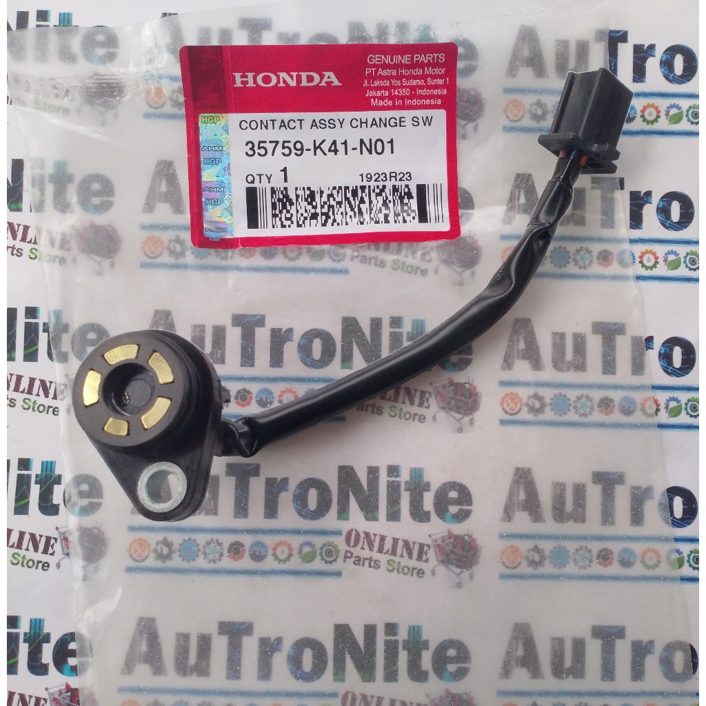 Jual Contact Assy Change Switch Netral 35759-K41-N01 Original Honda ...