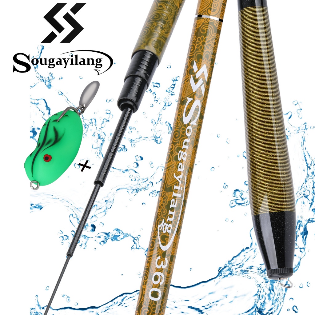 Jual Sougayilang Joran Pancing 3.6M/4.5M/5.4M teleskopik pancing bahan ...