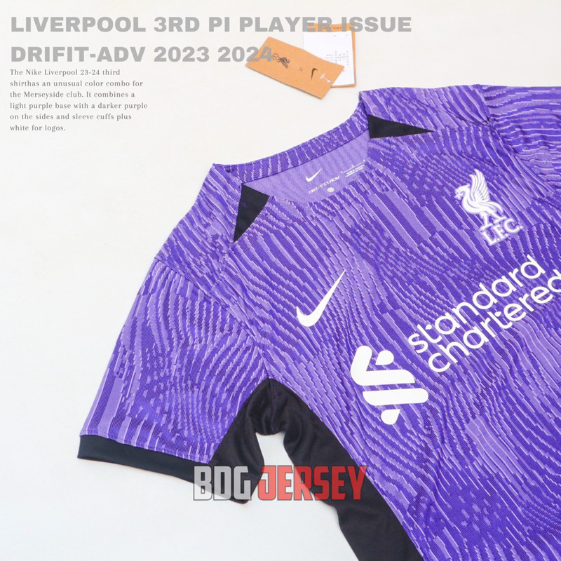 Jual Liverpool 3rd pi player issue drifit-adv official 2023 2024 grade ...