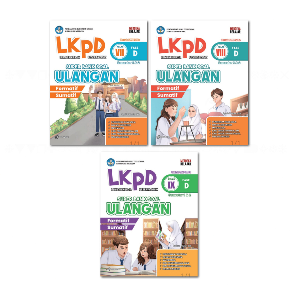 Jual BUKU BANK SOAL LKPD (LEMBAR KERJA PESERTA DIDIK) KURIKULUM MERDEKA ...