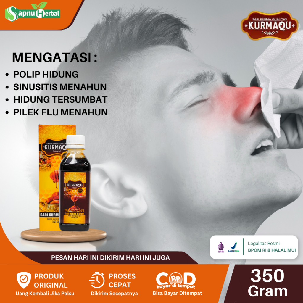 Jual Obat Polip Hidung Sinusitis Hidung Bau Busuk Benjolan Di Dalam Hidung Flu Pilek Menahun ...