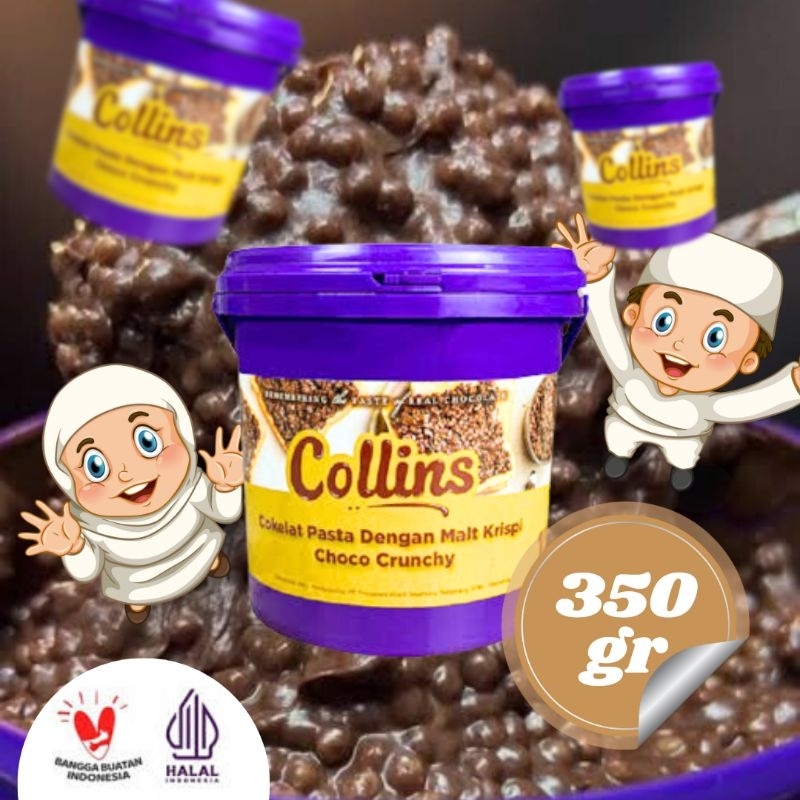 Jual COLLINS DIP GLAZE CHOCO CRUNCHY CHOCOLATE PASTA SAUS SAOS SELAI ...
