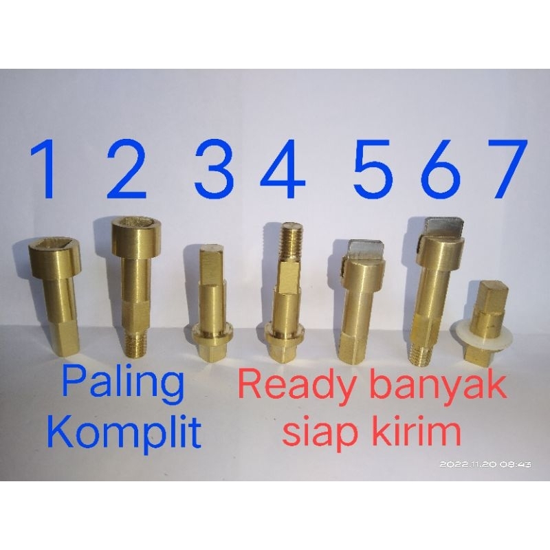 Jual Spindel kran oksigen / pen kran oksigen | Shopee Indonesia