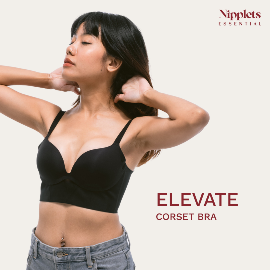 Jual Elevate Corset Bra - Push up Demi Corset | Shopee Indonesia