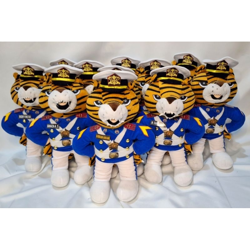 Jual BONEKA AKMIL MACAN TIDAR / BONEKA MASKOT AKMIL | Shopee Indonesia