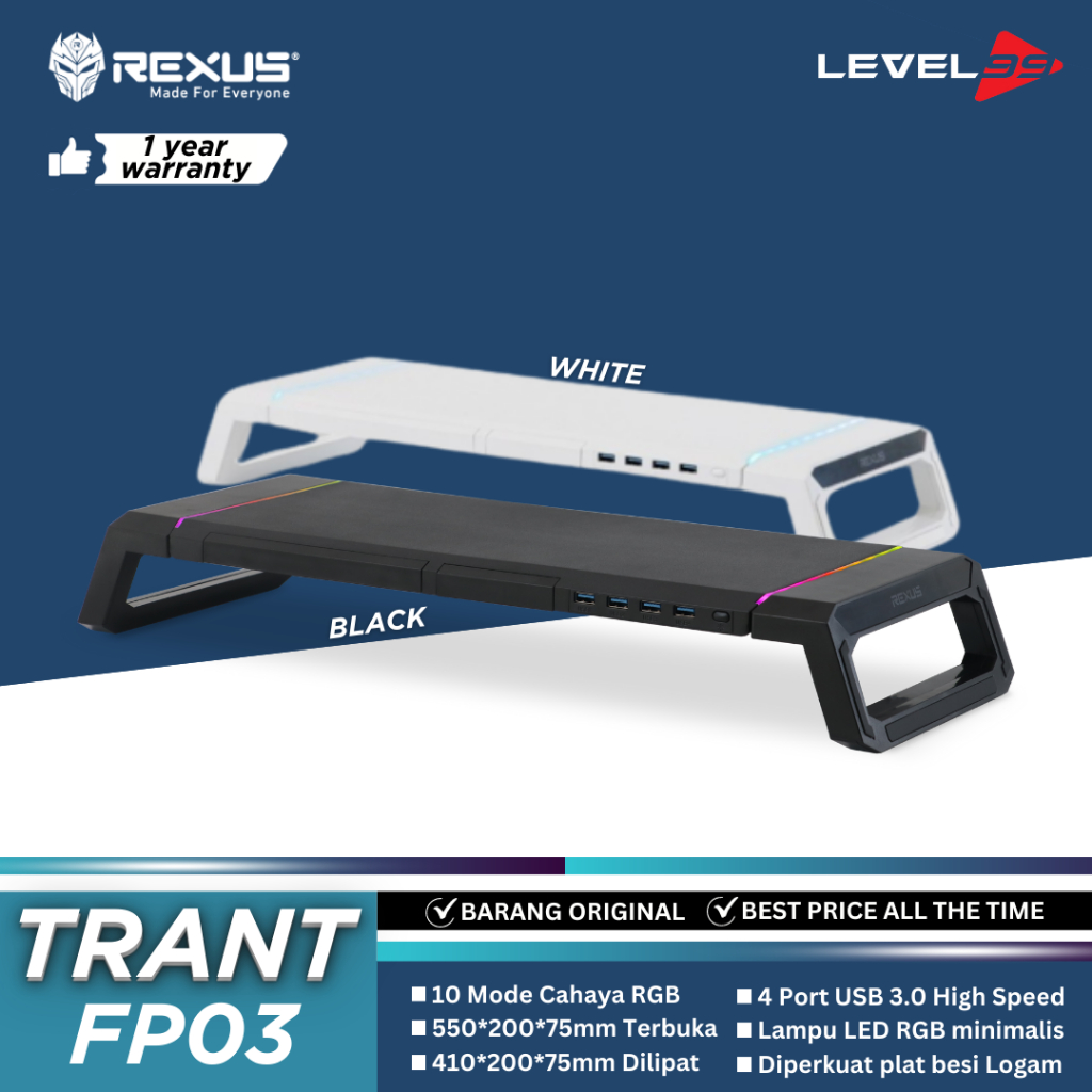 Jual Rexus monitor stand trant fp03 | Shopee Indonesia