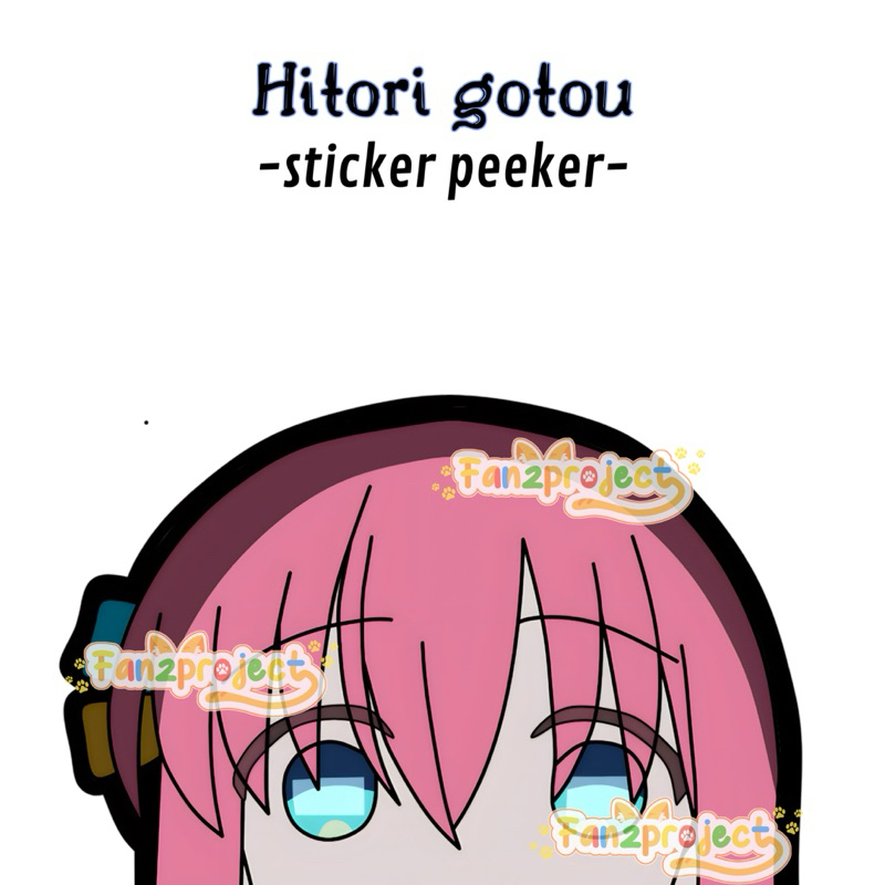 Jual STICKER INTIP HITORI GOTOU BOCCHI THE ROCK | Shopee Indonesia