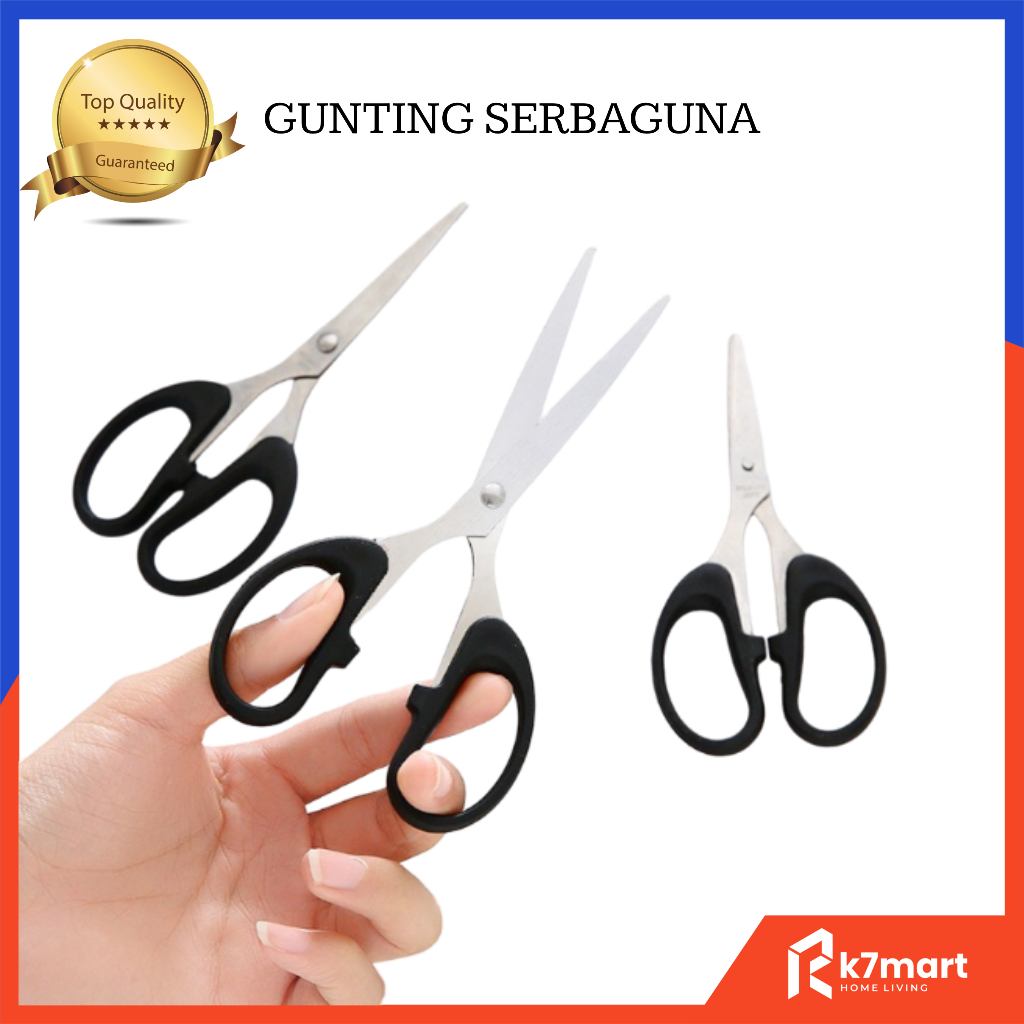 Jual K7MART GUNTING STAINLESS STEEL 12CM / GUTING SERBAGUNA KERTAS KAIN ...