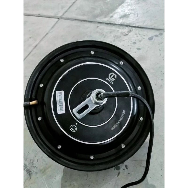 Jual DINAMO SEPEDA LISTRIK GODA/EXOTIC 48V 500Watt R10 14 x 2.5 | Shopee Indonesia