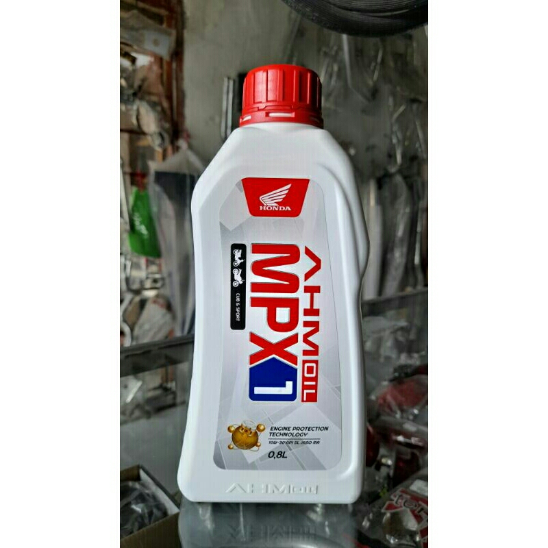 Jual AHM Oil MPX 1 10W-30 SL 0.8 L IDE (100% Ori) | Shopee Indonesia