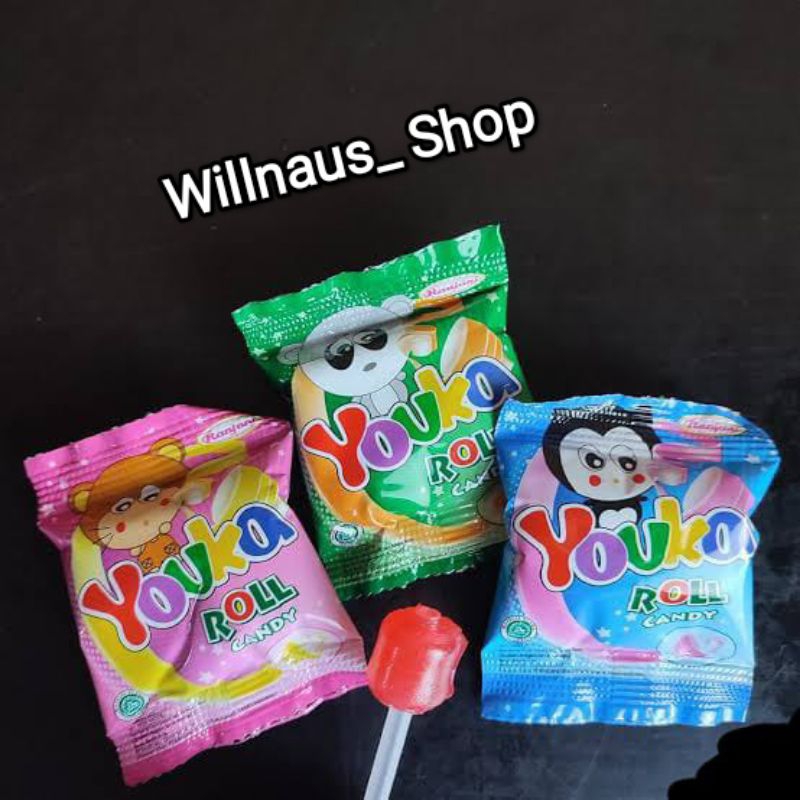 Jual PERMEN ROLL YOUKA HARGA PER 3 PCS | Shopee Indonesia