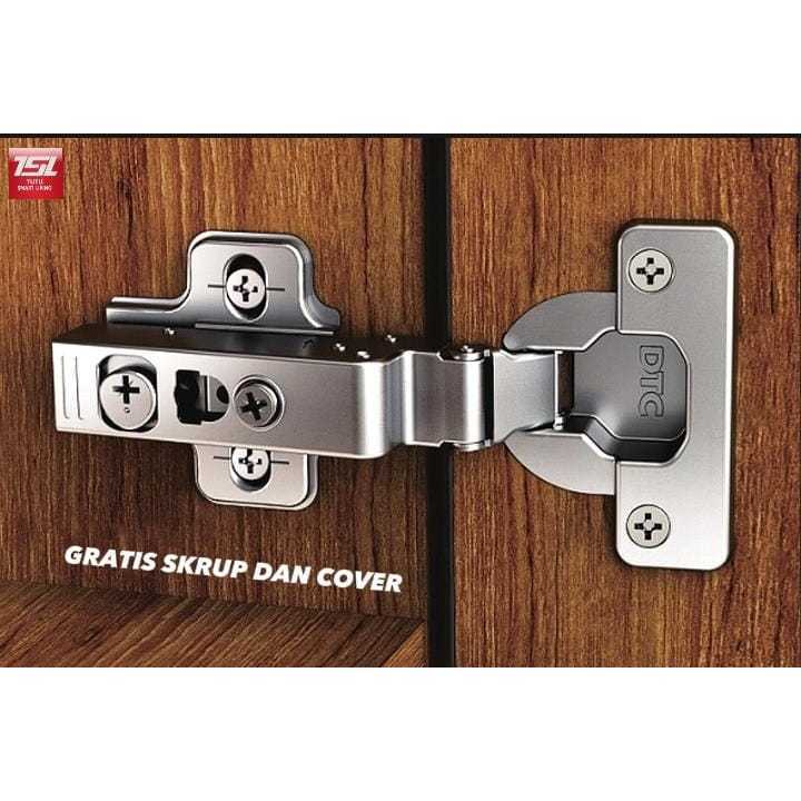 Jual SUNFAY Satu Set Engsel Pintu Slow Closed/Slow Motion/Engsel Lemari ...