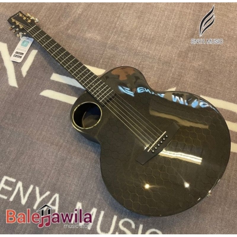 Jual Gitar Akustik Elektrik Gitar Enya X4 Pro S4 Eq 41inch - Mini 36inch Carbon Fiber Built in ...
