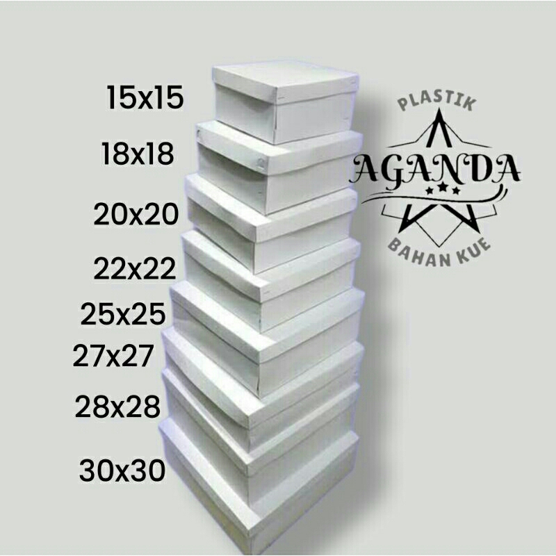 Jual Dus Kue 30x30/Dus Nasi/ Rice Box isi 50lembar | Shopee Indonesia