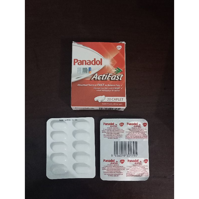 Jual PANADOL ACTIFAST MALAYSIA PER STRIP ISI 10 BUTIR | Shopee Indonesia