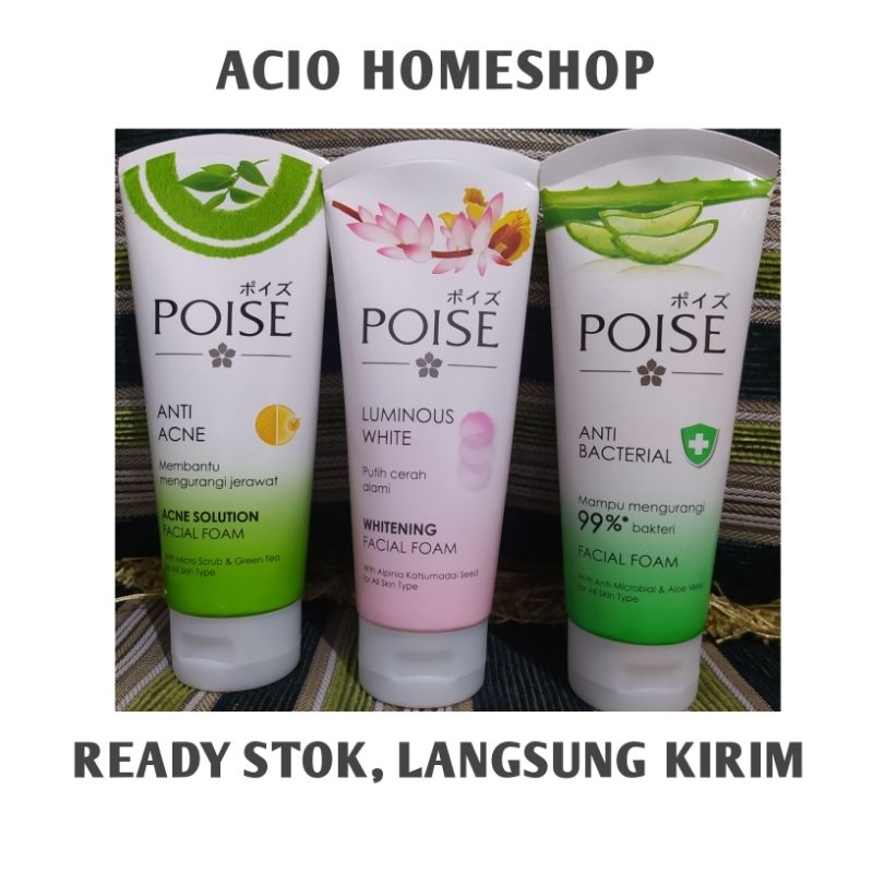 Jual POISE FACIAL WASH 100 gram - SABUN CUCI MUKA POISE | Shopee Indonesia